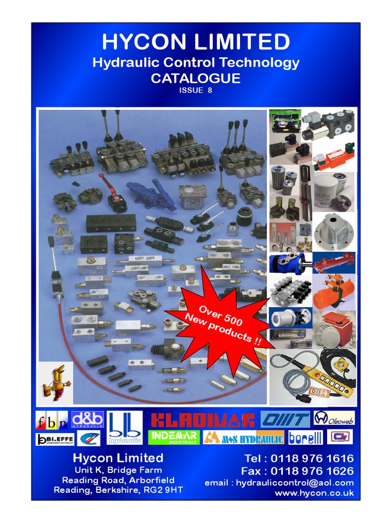 HYCON - Catalog 7 290910 | PDF | Pump | Valve