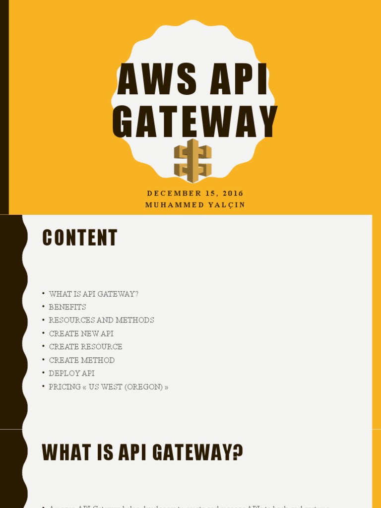 Aws API Gateway | PDF | Representational State Transfer | Computing