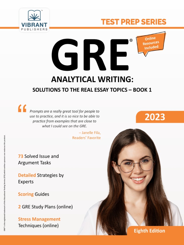 GRE Analytical Writing Book1 - 2023 Sample | PDF | Graduate Record Examinations | Multiple Choice