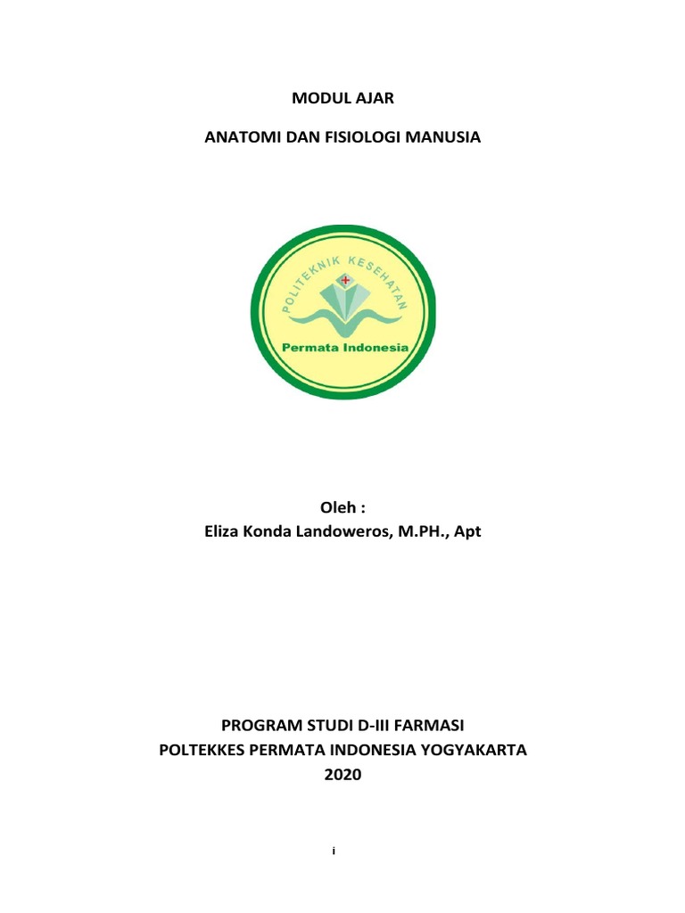 Modul Ajar Anatomi dan Fisiologi Manusia | PDF