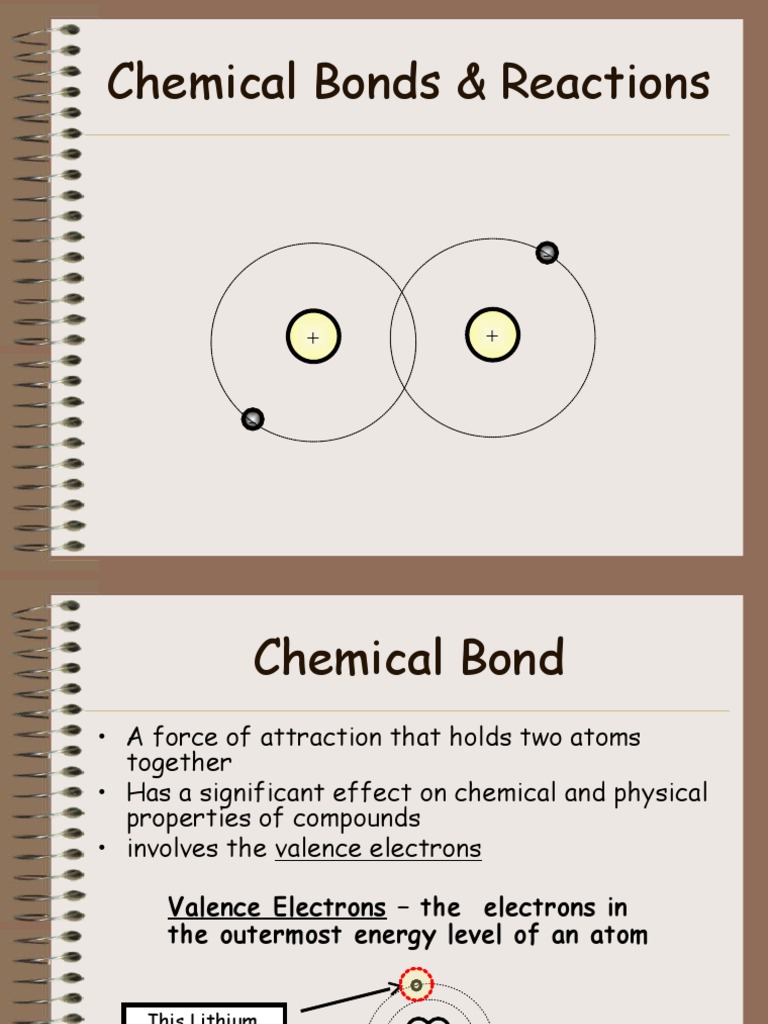 Understanding Chemical Bonds and Reactions | PDF | Valence (Chemistry ...