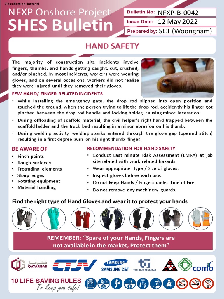 NFXP-B-0042 Hand Safety | PDF