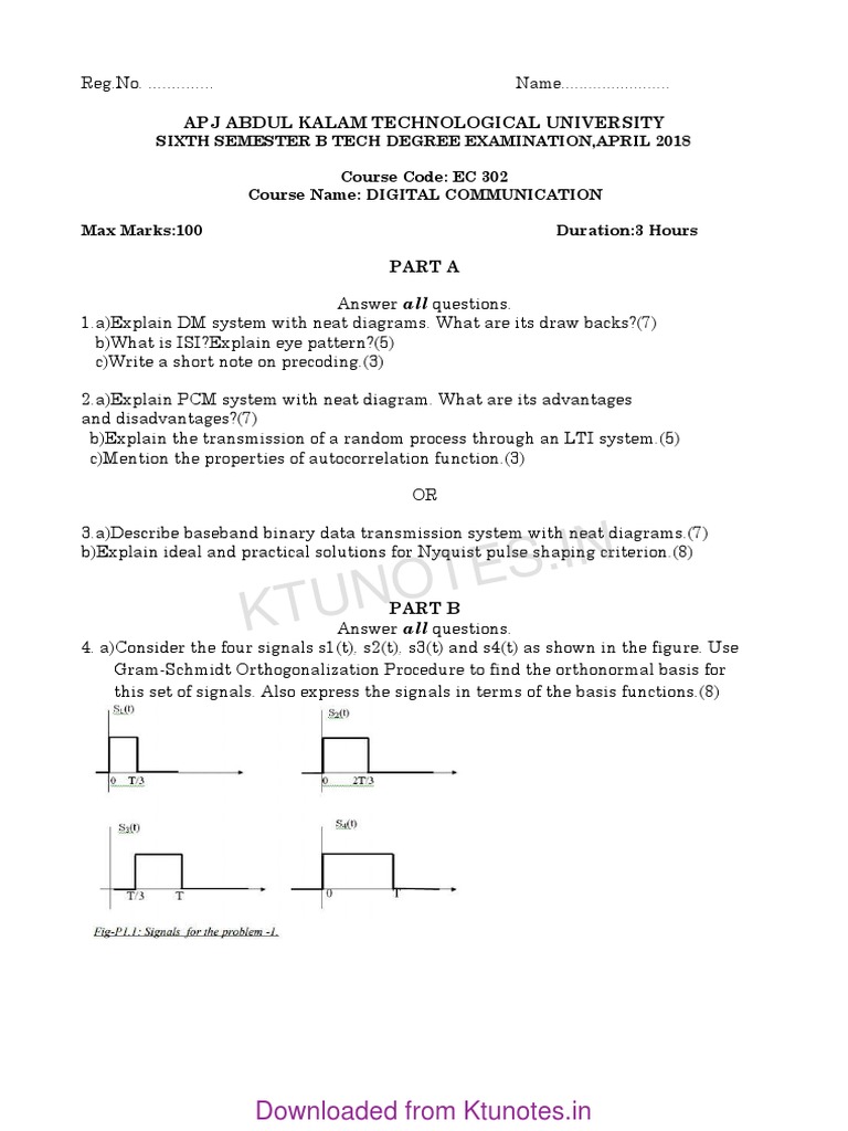 Digital Communication Systems Design | PDF | Sampling (Signal Processing) | Orthogonal Frequency ...