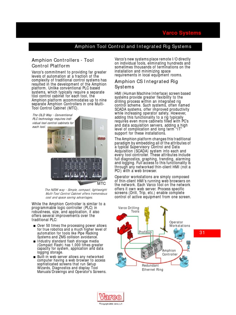 Varco Drilling Handling Equip Catelog | PDF | Programmable Logic ...