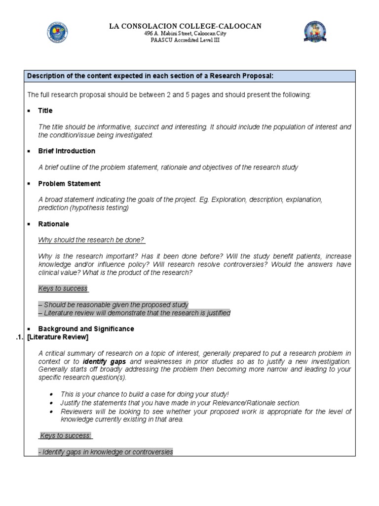 Research Proposal Template | PDF | Data Analysis | Methodology