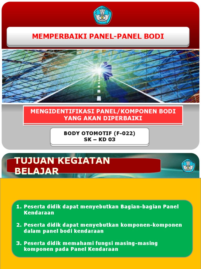 Mengidentifikasi Panel-Komponen Bodi Yang Akan Diperbaik | PDF