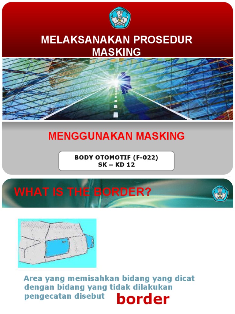 MENGGUNAKAN TEKNIK MASKING UNTUK MENGEKAT BAGIAN TERPILIH PADA ...