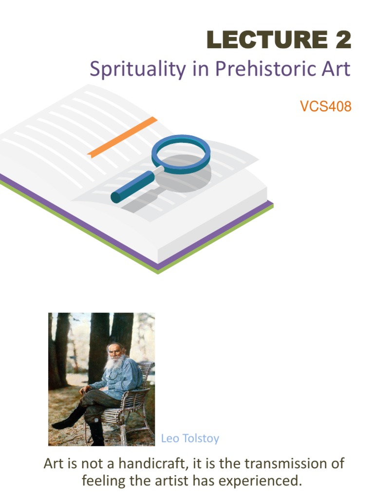 VCS408 Prehistoric Art Spirituality | PDF | Shamanism | Paleolithic