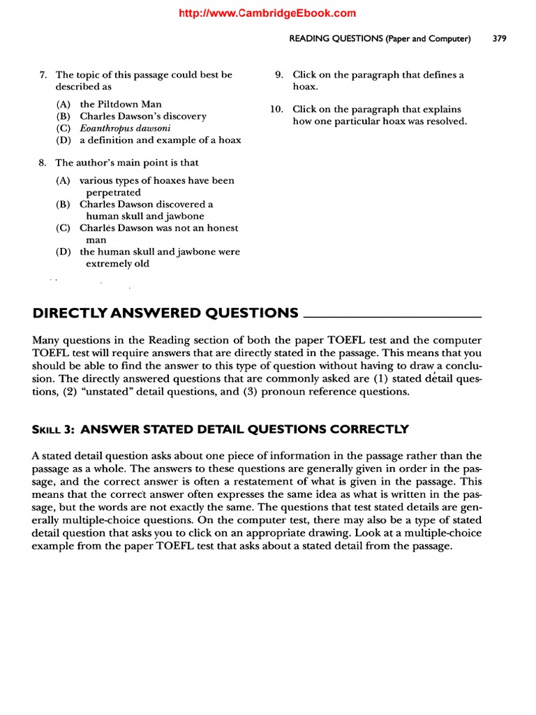 Reading Skill 3-4 | PDF