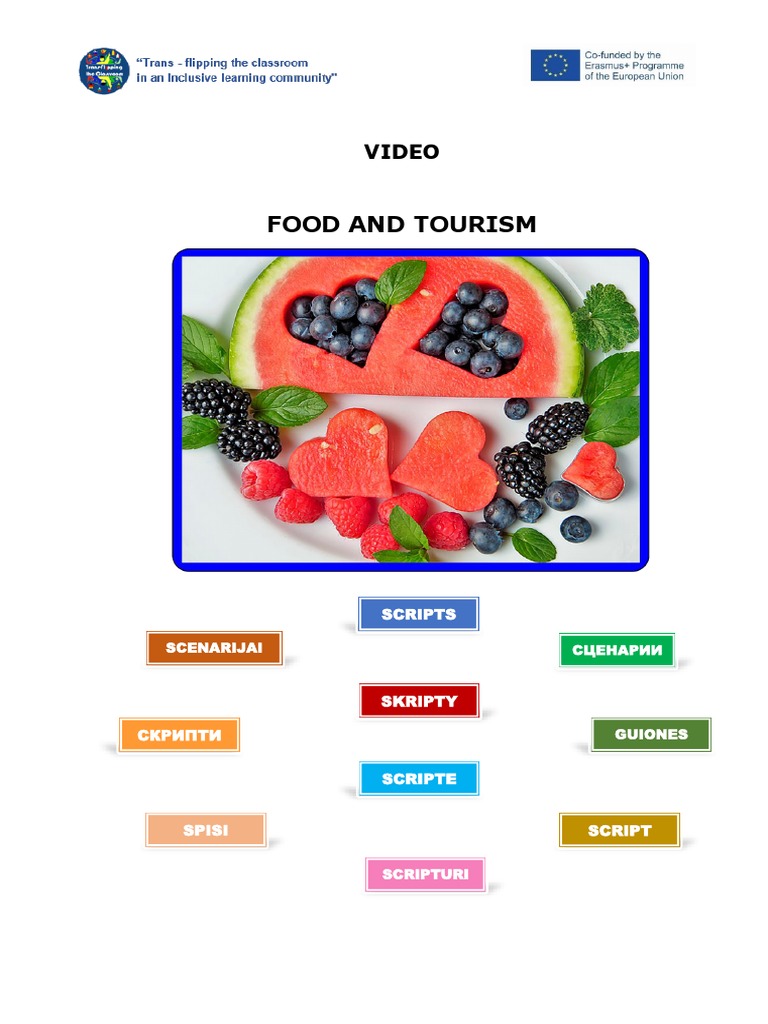 Food & Tourism Scripts in Europe | PDF | Cuisine | Foods