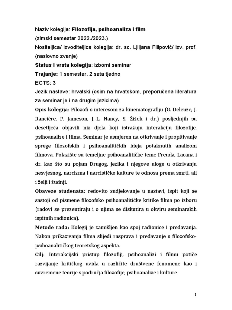 Students Fil Film Psi | PDF