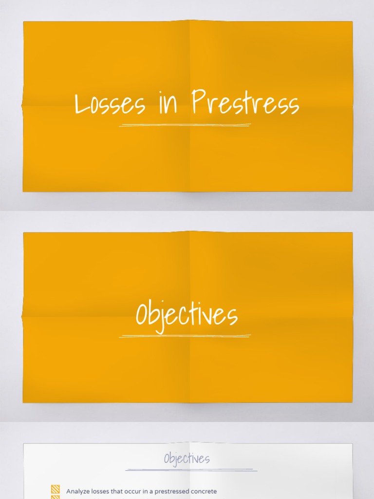 Calculating Percentage Loss of Prestressing Force Due to Elastic ...