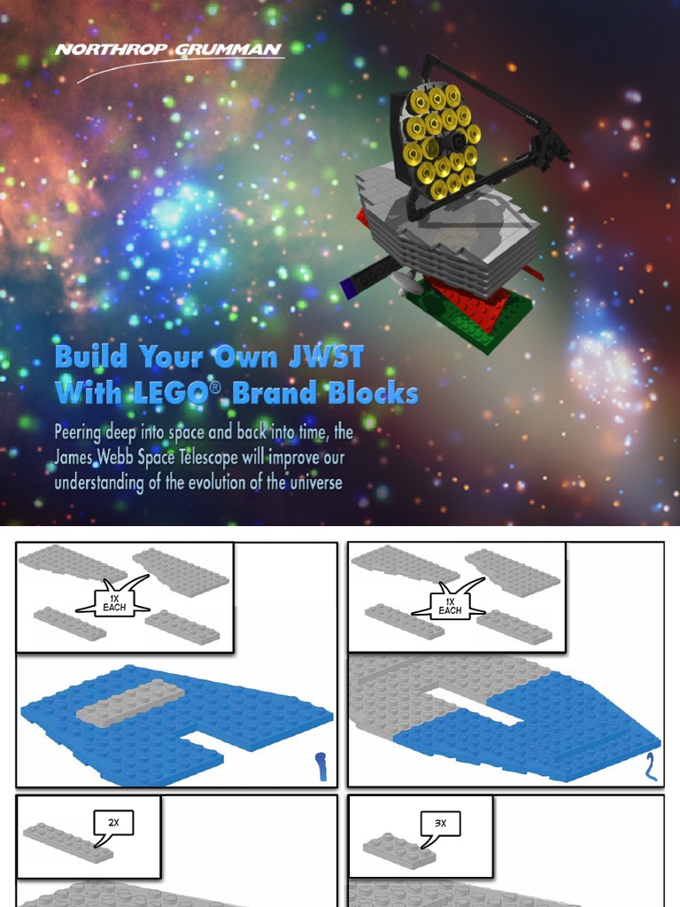 LEGO JWST Instructions (PDF) | PDF