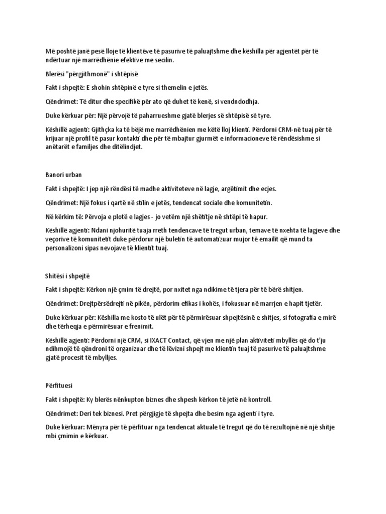 5 Llojet e Klienteve | PDF