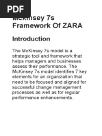 Zara Organizational Structure | PDF | Hierarchy | Decentralization