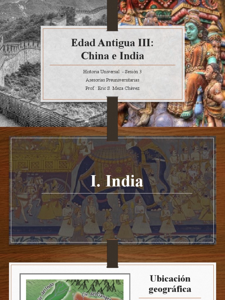 La civilización de la India antigua y el surgimiento de los imperios ...