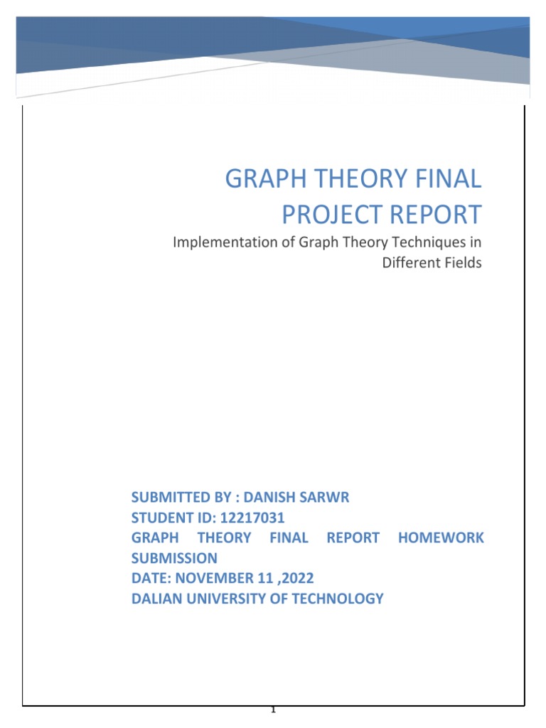 Graph Theory Final Project Report | Download Free PDF | Graph Theory | Databases