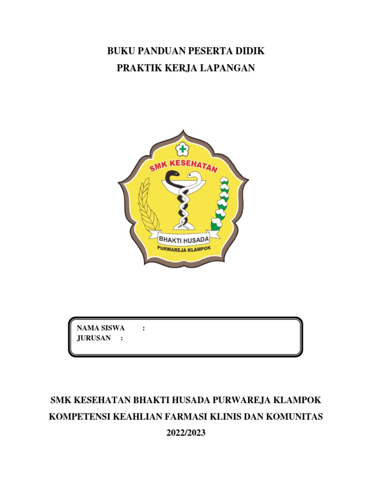 Buku Panduan Siswa PKL SMKKBH 2022 | PDF