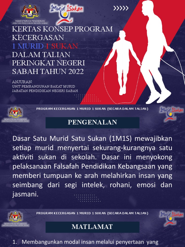 Kertas Konsep Program Kecergasan 1 Murid 1 Sukan Dalam Talian | PDF Kertas Konsep Program Kecergasan 1 Murid 1 Sukan Dalam Talian | PDF