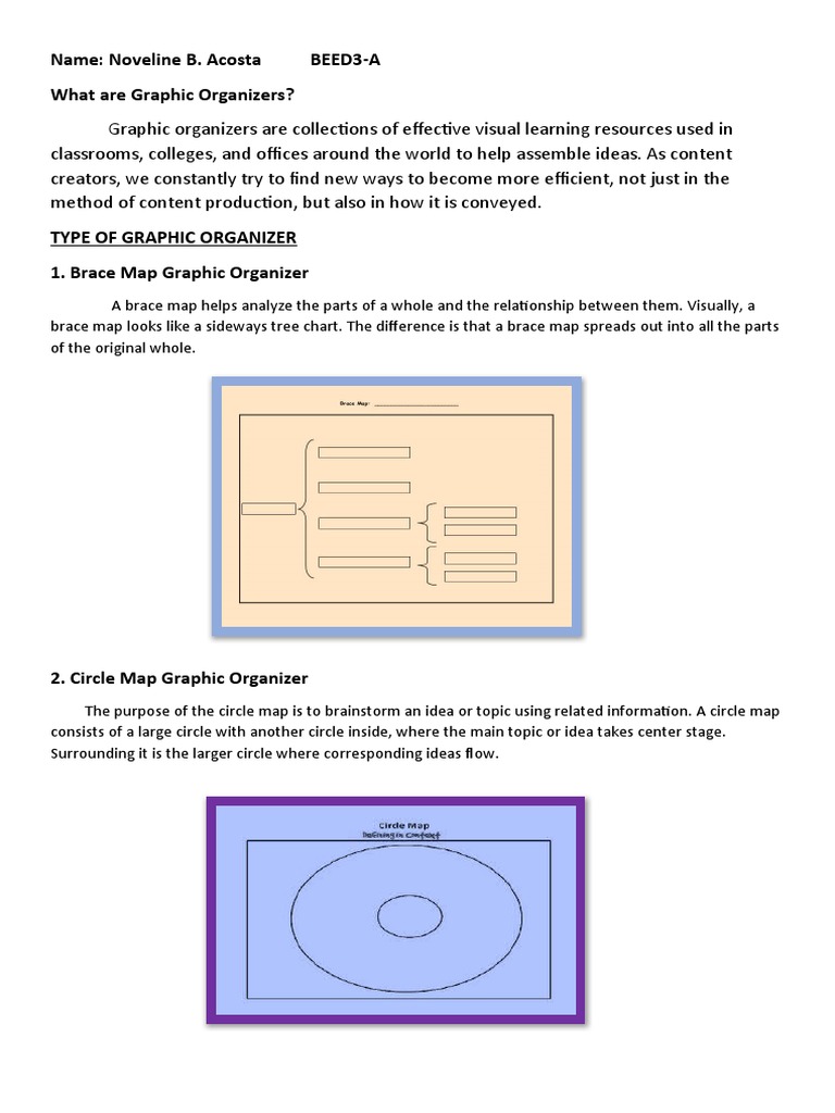 My Graphic Organizer | PDF | Cognition | Cognitive Science