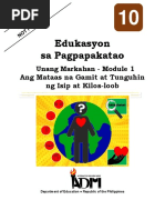 Grade 10-ESP-Module 1-1st Quarter | PDF