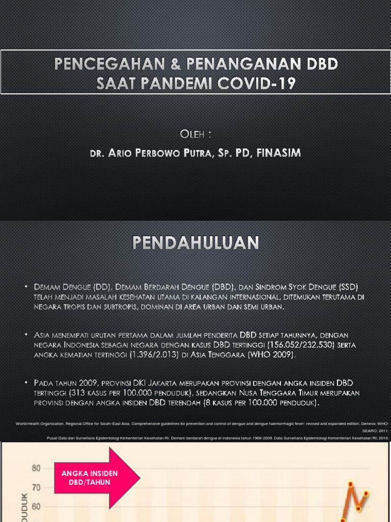 Pencegahan & Penanganan DBD Saat Pandemi Covid-19 | PDF