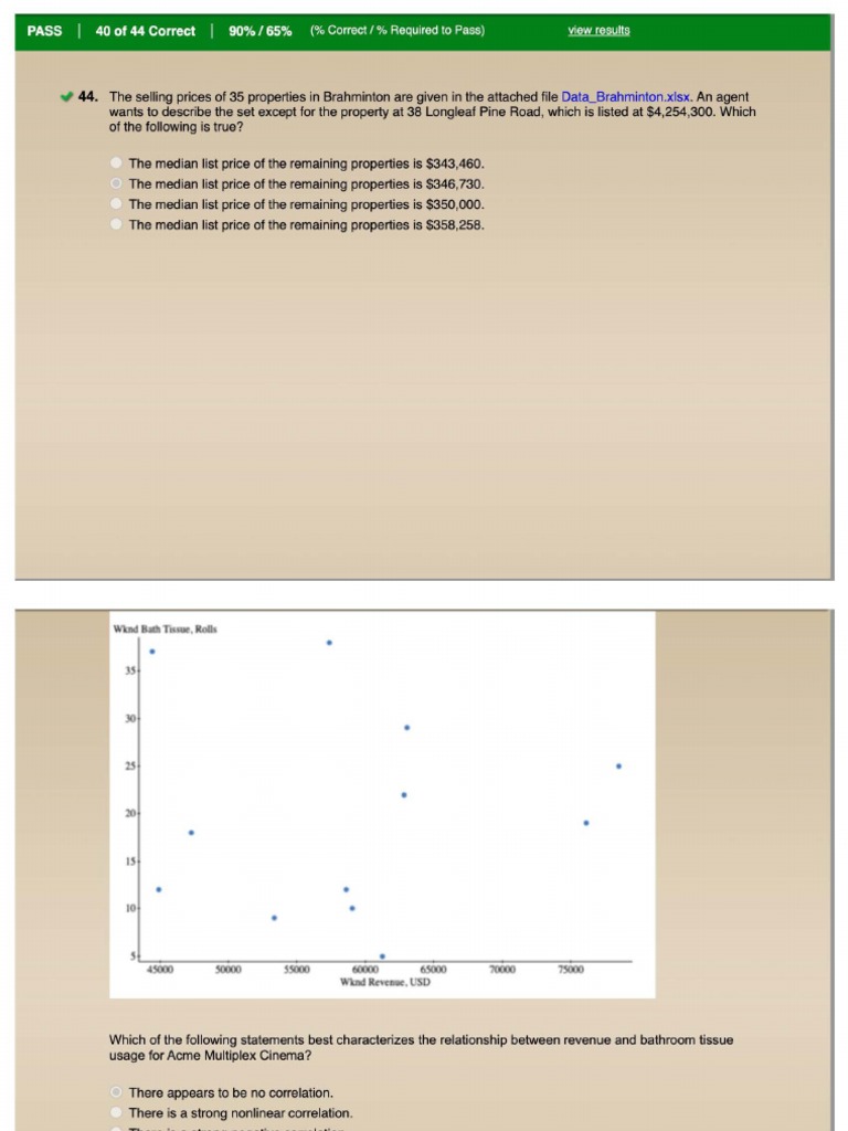 QM One | PDF | Errors And Residuals | Statistics
