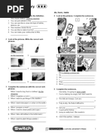 Y4 Module 2 Worksheets Fiera | PDF