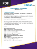 Chess Openings Cheat Sheet | PDF