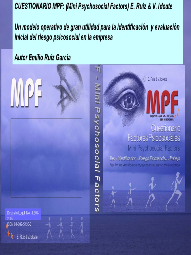Cuestionario MPF | PDF | Sicología | Ciencia cognitiva