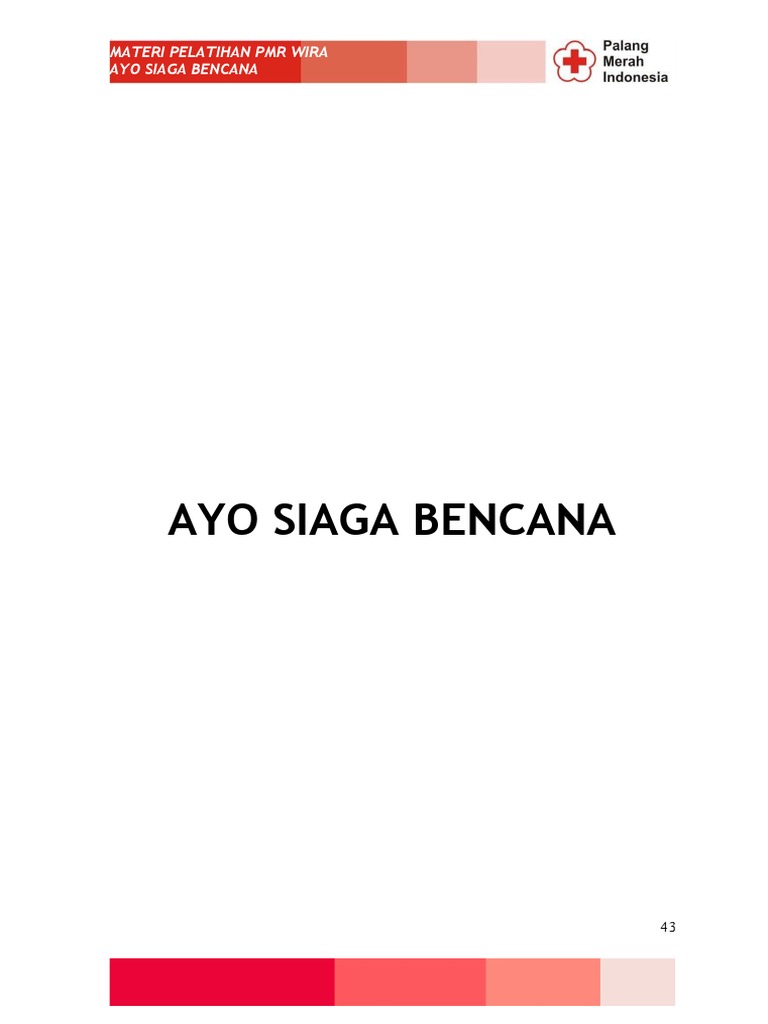 AYO SIAGA BENCANA New | PDF