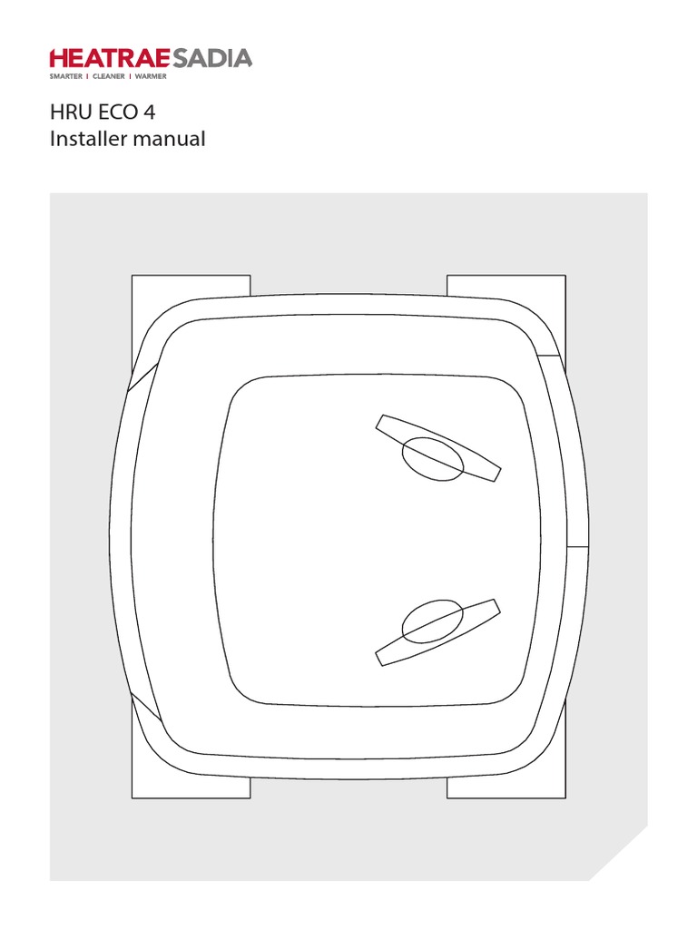 HRU-Eco-4-installation-manual | PDF | Electrical Connector | Electric Motor