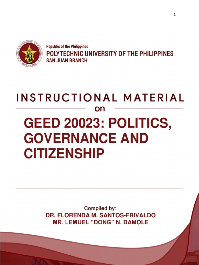 Polgov Module | PDF | Naturalization | United Nations Convention On The ...