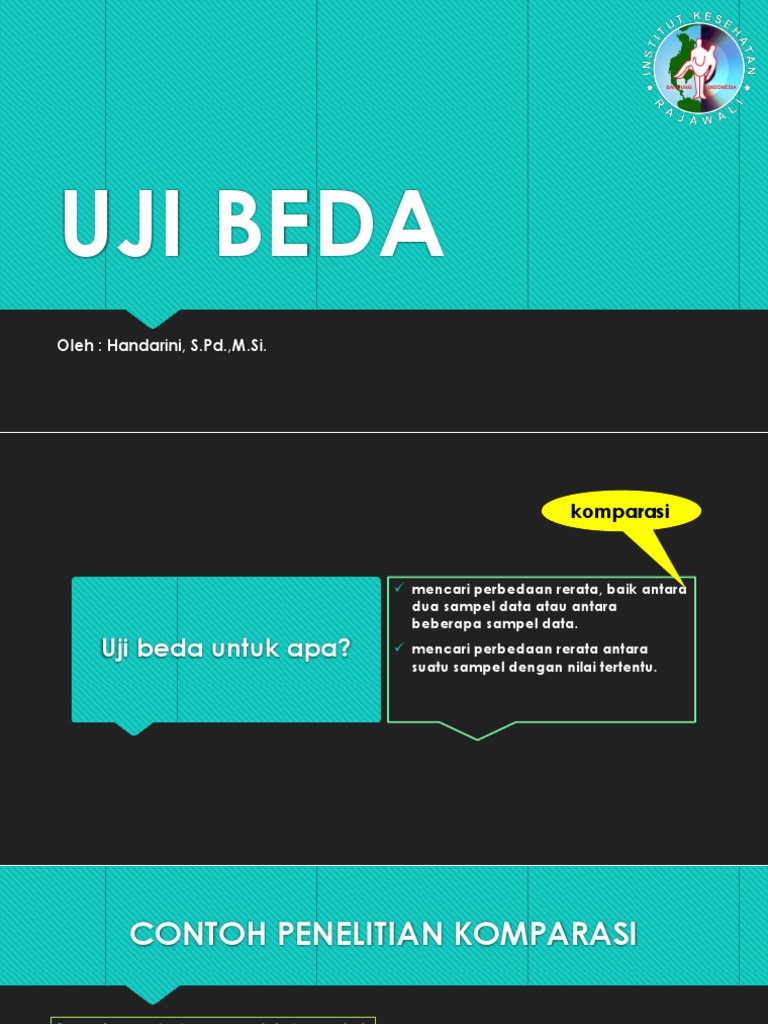 Uji Beda | PDF