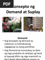 Ano Ang Kahulugan NG Demand, Demand Function | PDF