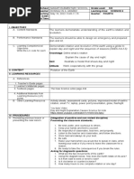 Lesson Plan With Cot Indicator | PDF | Learning | Educational Assessment