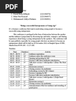 MC Card Cue Card Conference Referensi Script | PDF | Entrepreneurship ...