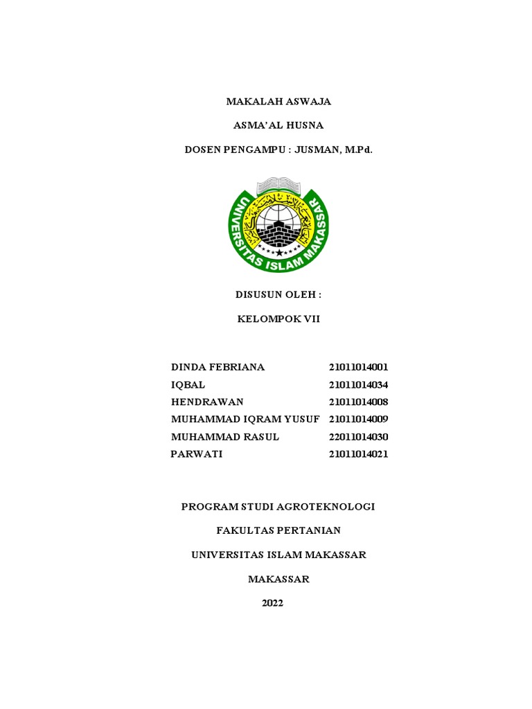 Makalah Aswaja | PDF