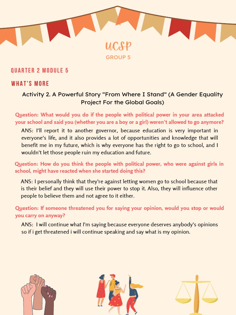 Group 5 Ucsp Module 5 Group Activities | PDF