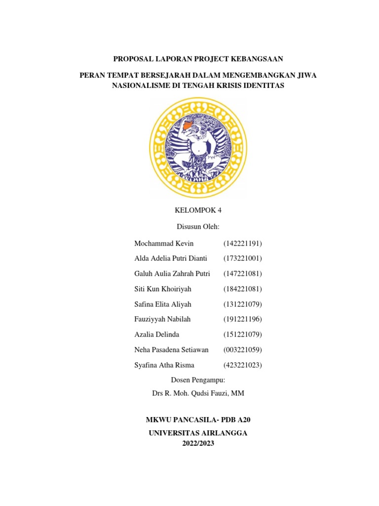 Laporan Project Kebangsaan | PDF