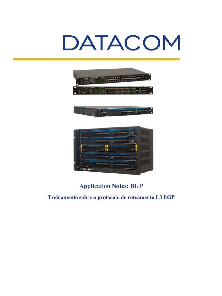 Guia Prático do Protocolo BGP | PDF | Roteador (informática) | Roteamento