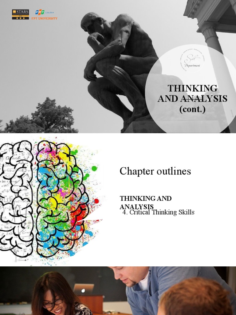 Session 2 - Thinking - Analysis - Lesson 10 - Critical Thinking Skills ...