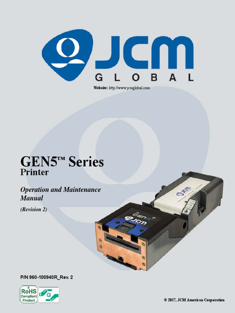 GEN5 Operation and Maintenance Manual | PDF | Electrostatic Discharge ...