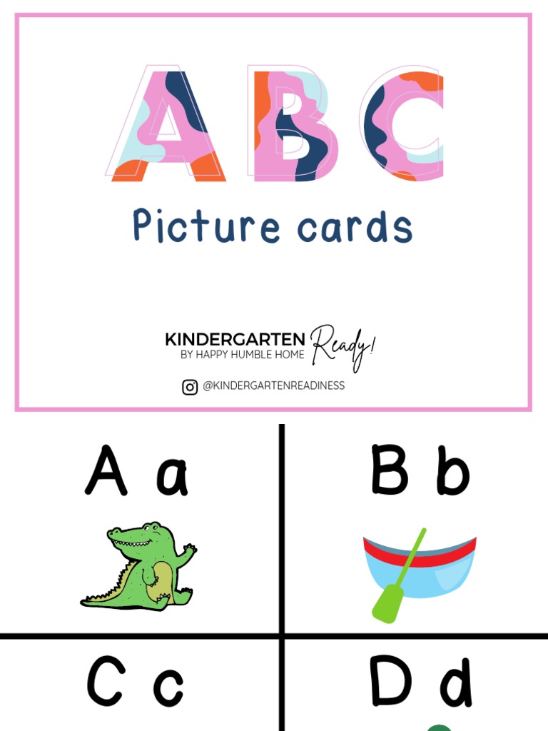 ABC Picture Cards | PDF