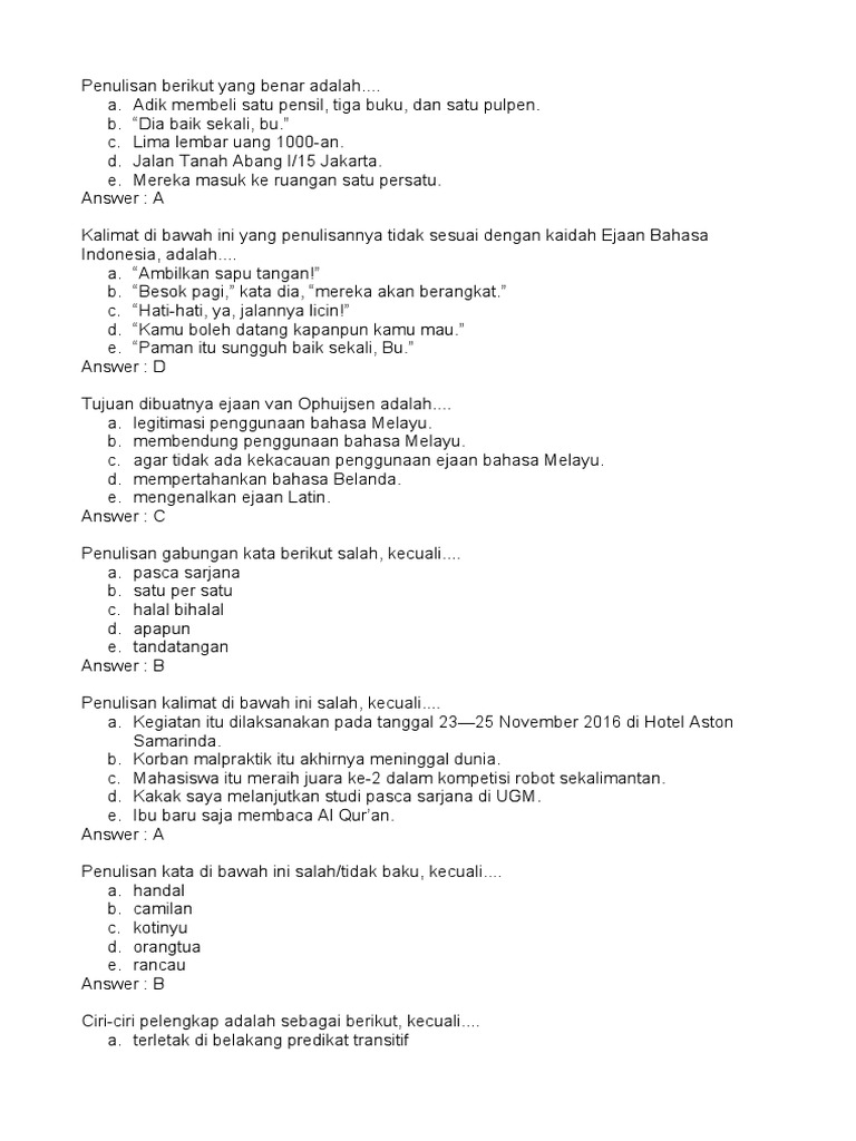 UTS - Soal Pilihan Ganda MPK Kuncinya) - STIKES | PDF