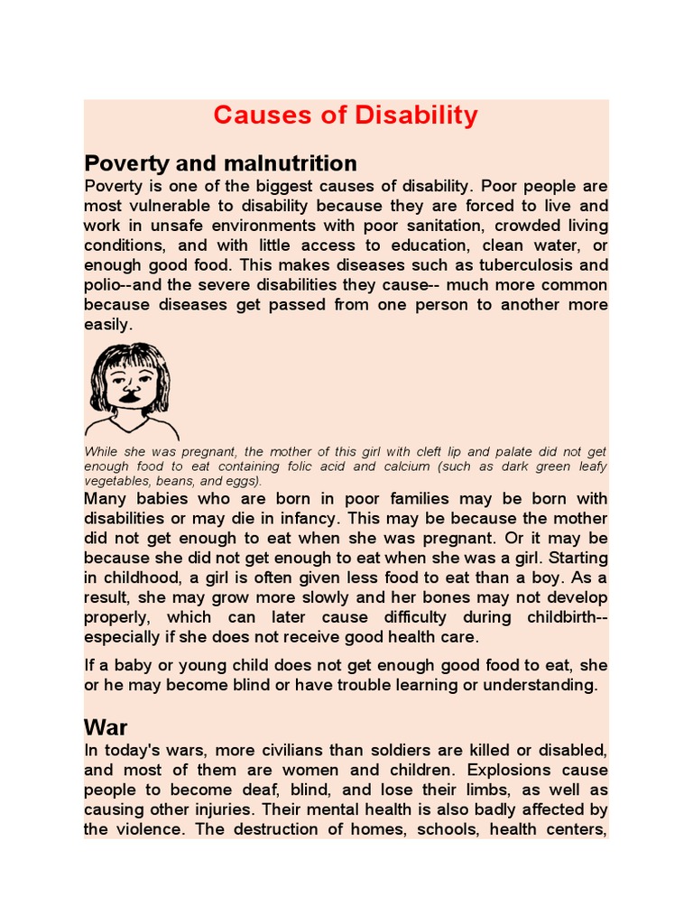 Causes of Disability | Download Free PDF | Injection (Medicine) | Measles