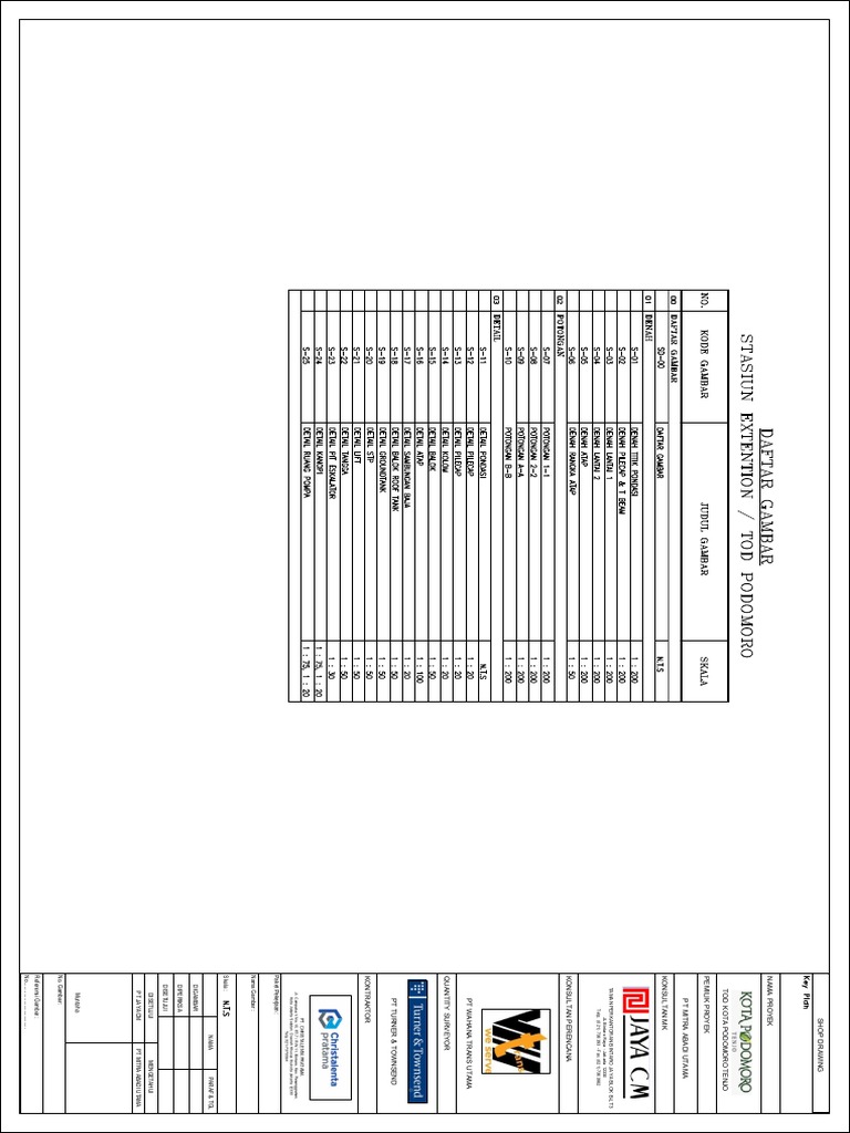 Shop Drawing TOD | PDF