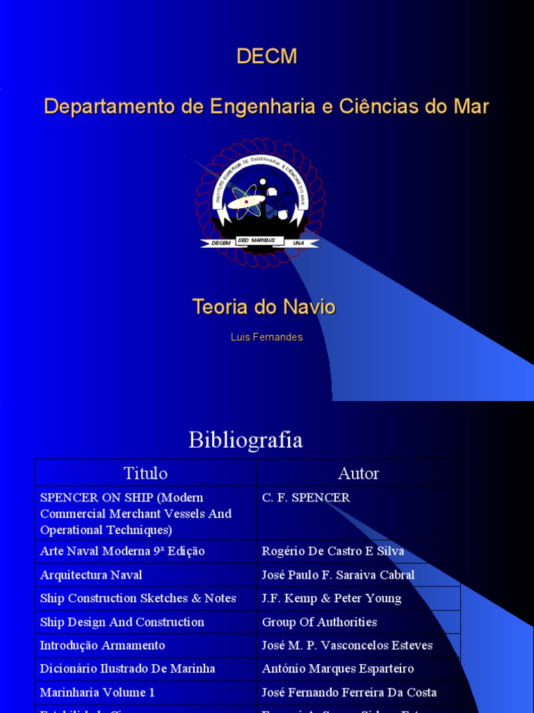 Navio e suas partes | PDF