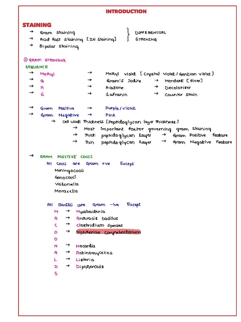 Microbiology Prepladder (@neetpgbooks) | PDF