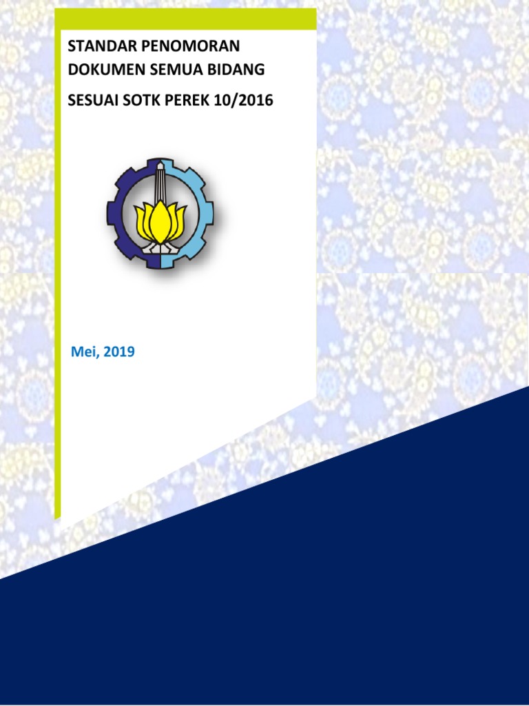 Standar Penomoran Dokumen Sesuai Sotk 2016 | PDF